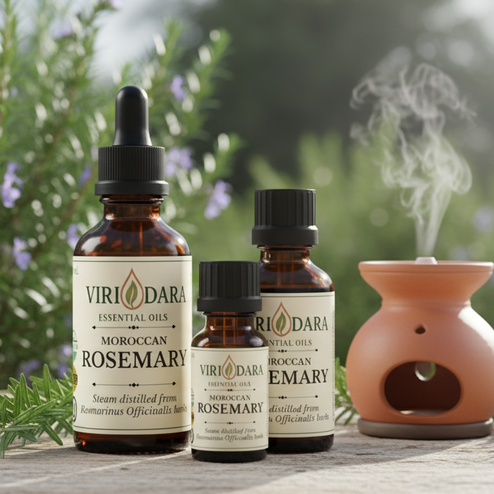 Organic Moroccan Rosemary Essential Oil – ViriDara